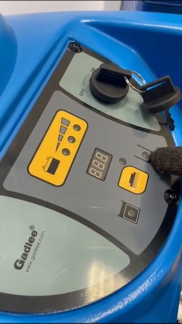 Панель включения поломоечной машины Gadlee GT 50 (синяя)