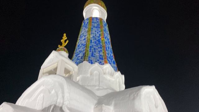 Часовня из снега, озеро Тургояк #тургояк