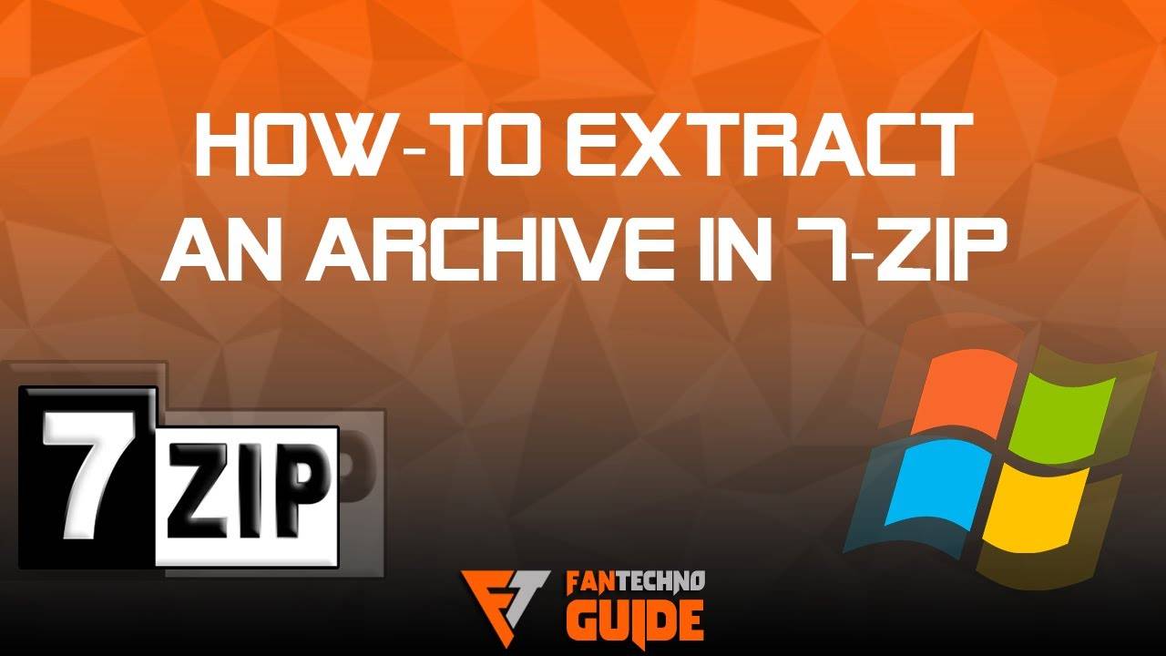 Как извлечь - распаковать ZIP-архив в Windows - Гайд - Пошаговая инструкция
