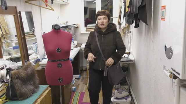 Модная сумка из старой куртки . Выкройка. М.К.