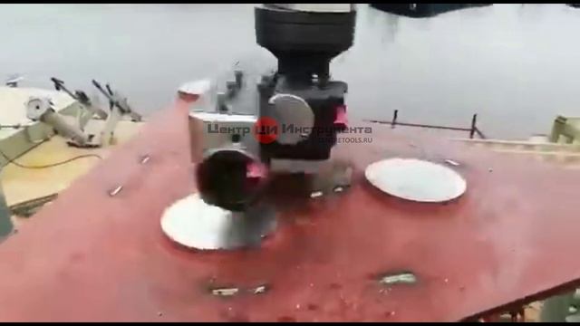 Мобильный станок для обработки фланцев FDG610