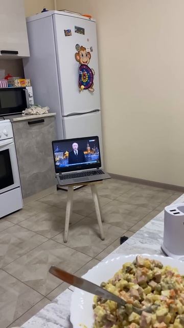 Даже дети слушают президента