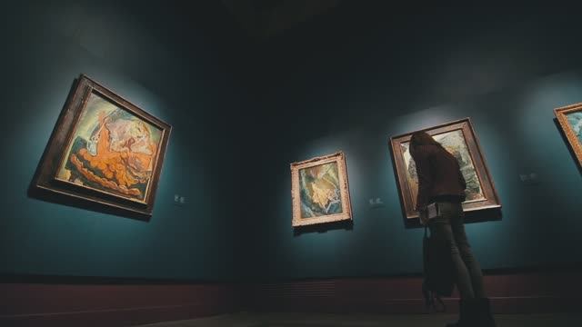 Открытие выставки  в Пушкинском музее