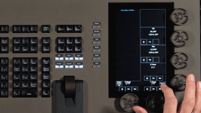 Учебный видеокурс Eos Augment3D. Палитры направки - режим XYZ