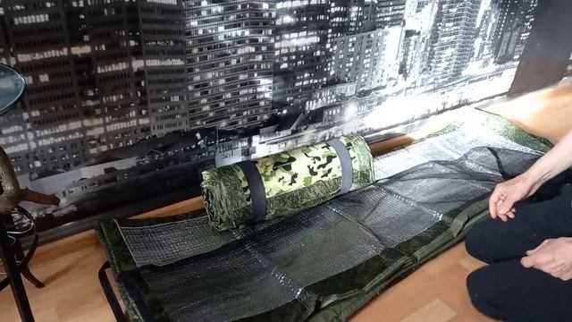 Коврик для ночлега в лесу.