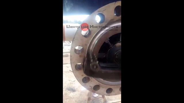 Мобильный станок для обработки фланцев FDG610