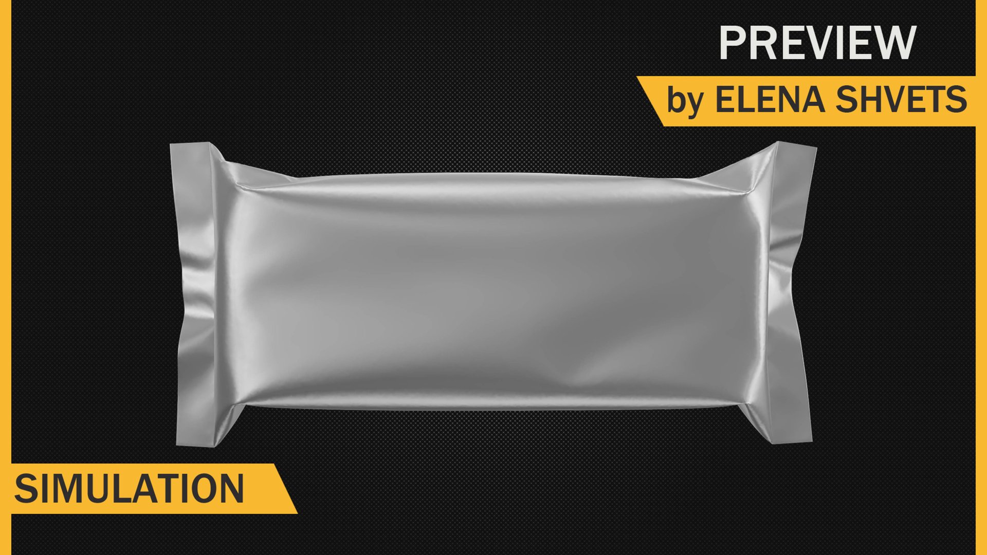 Упаковка Мороженного / Ice Cream Packaging Marvelous Designer