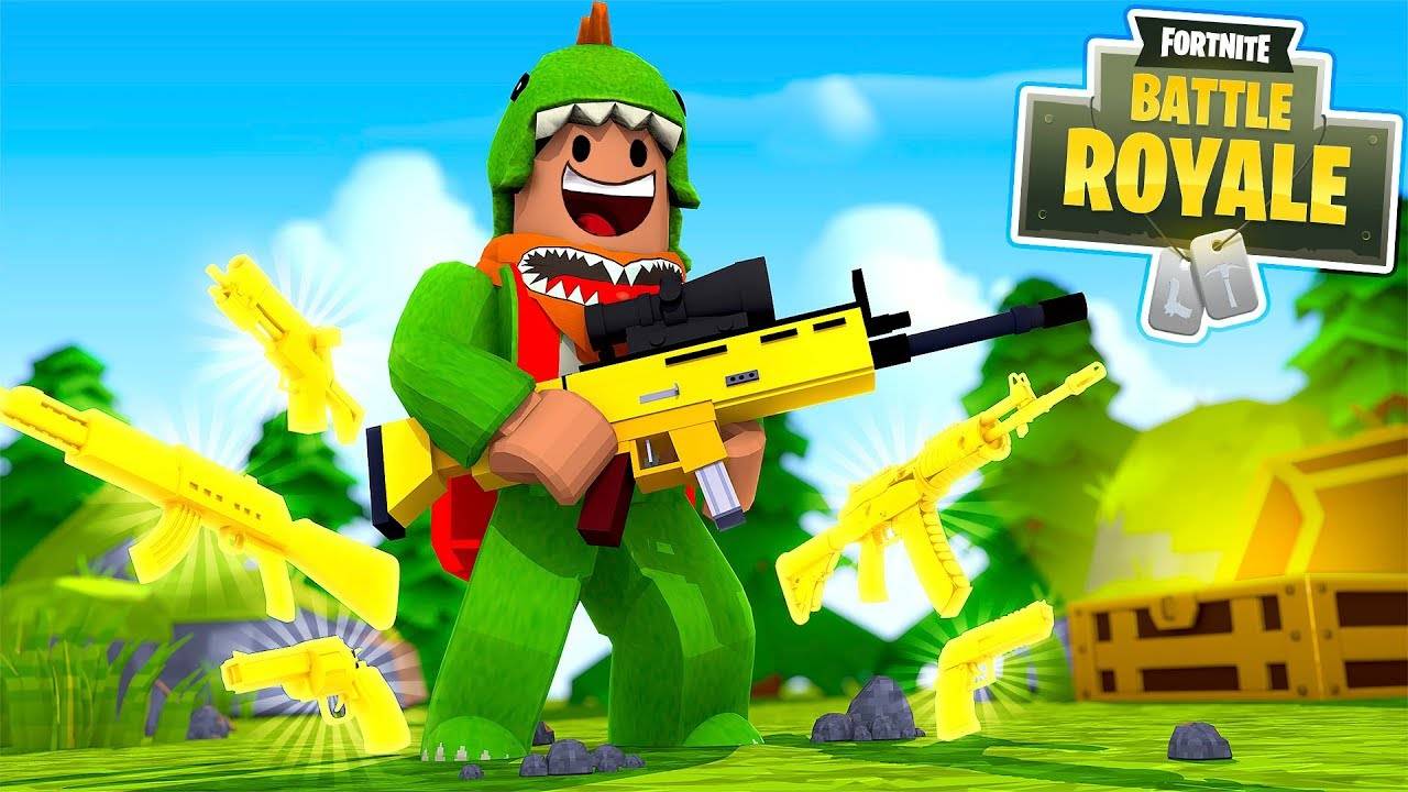 ФОРТНАЙТ В РОБЛОКС 2 ЧАСТЬ !