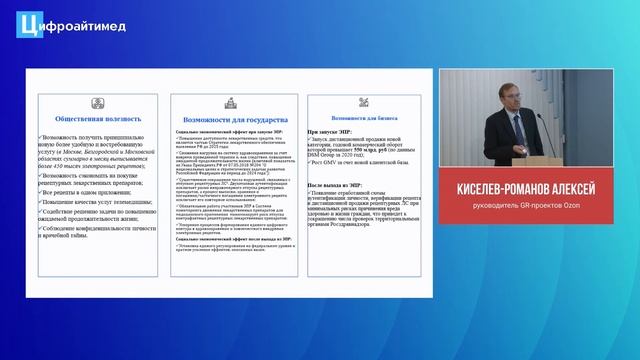 Международный конгресс «ЦИФРОАЙТИМЕД» (Малый зал)