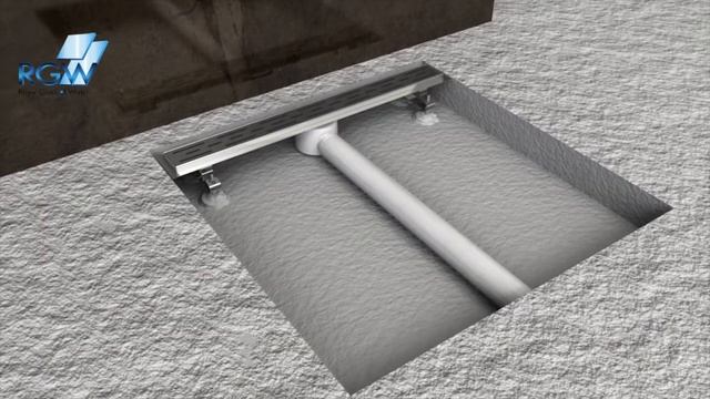 Установка и монтаж душевого трапа RGW SDR 01