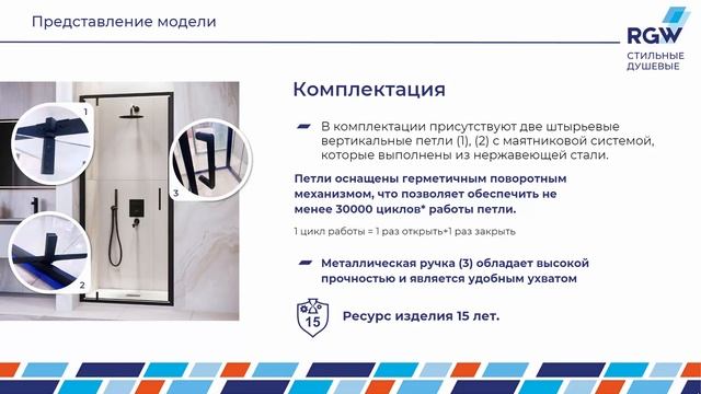 Душевые двери RGW LE-102 и RGW LE-102B