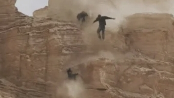 Паркур в бимотепской пустыне