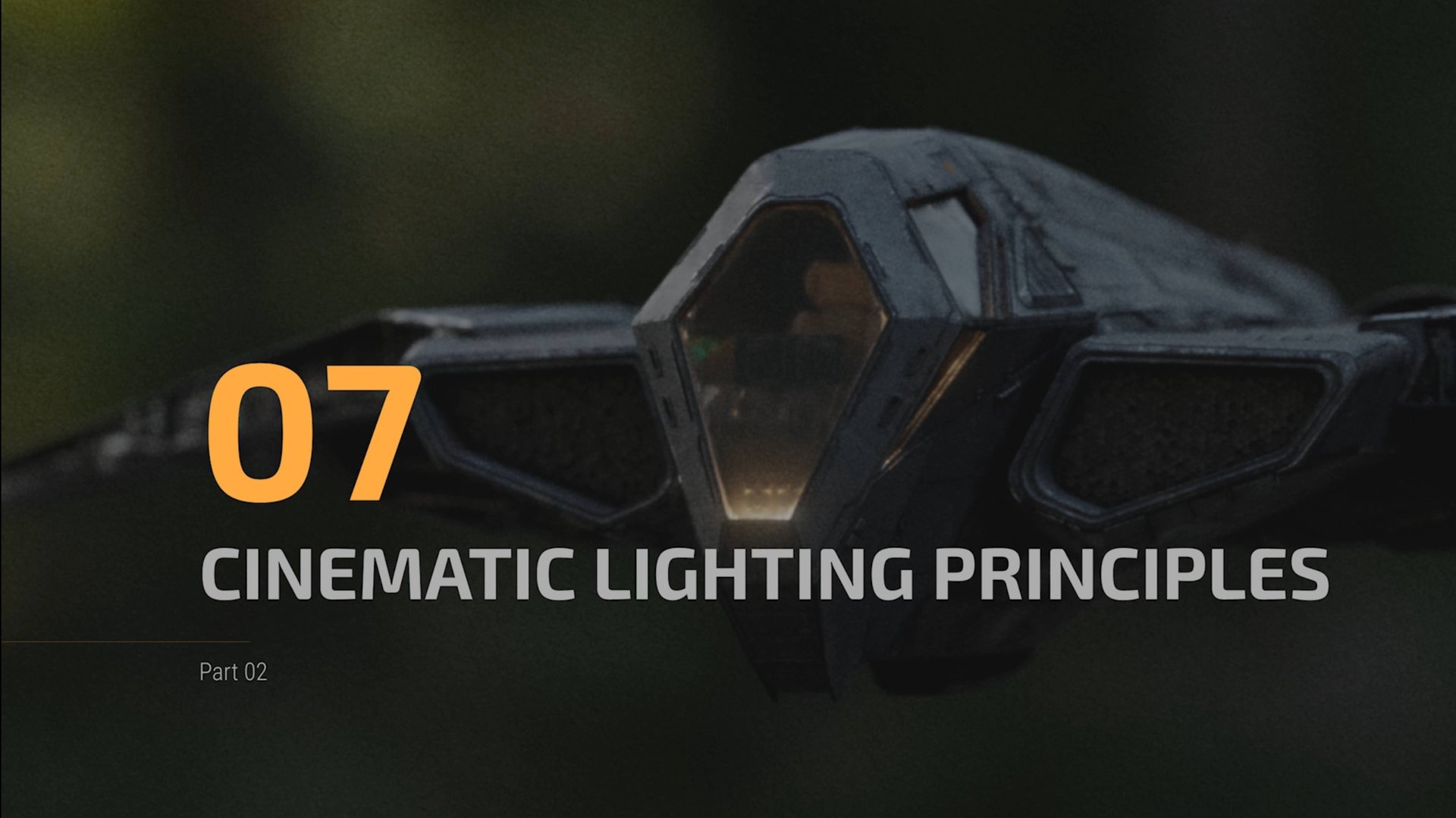 week 01 - 07 cinematic lighting principles part2 - Cinematic Lighting in Houdini