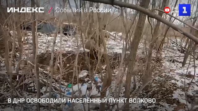 В ДНР освободили населённый пункт Волково