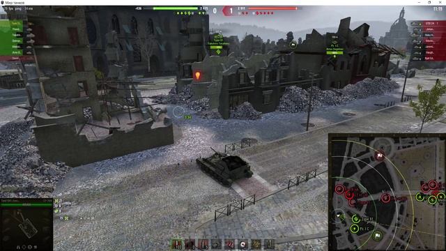 «Мир танков», игровой процесс: №018, танк: СУ-76М, агрегировал: Кронанейтрис Оррпидиа