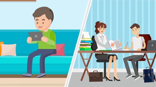 Ролик для компании Onliskin, онлайн образование