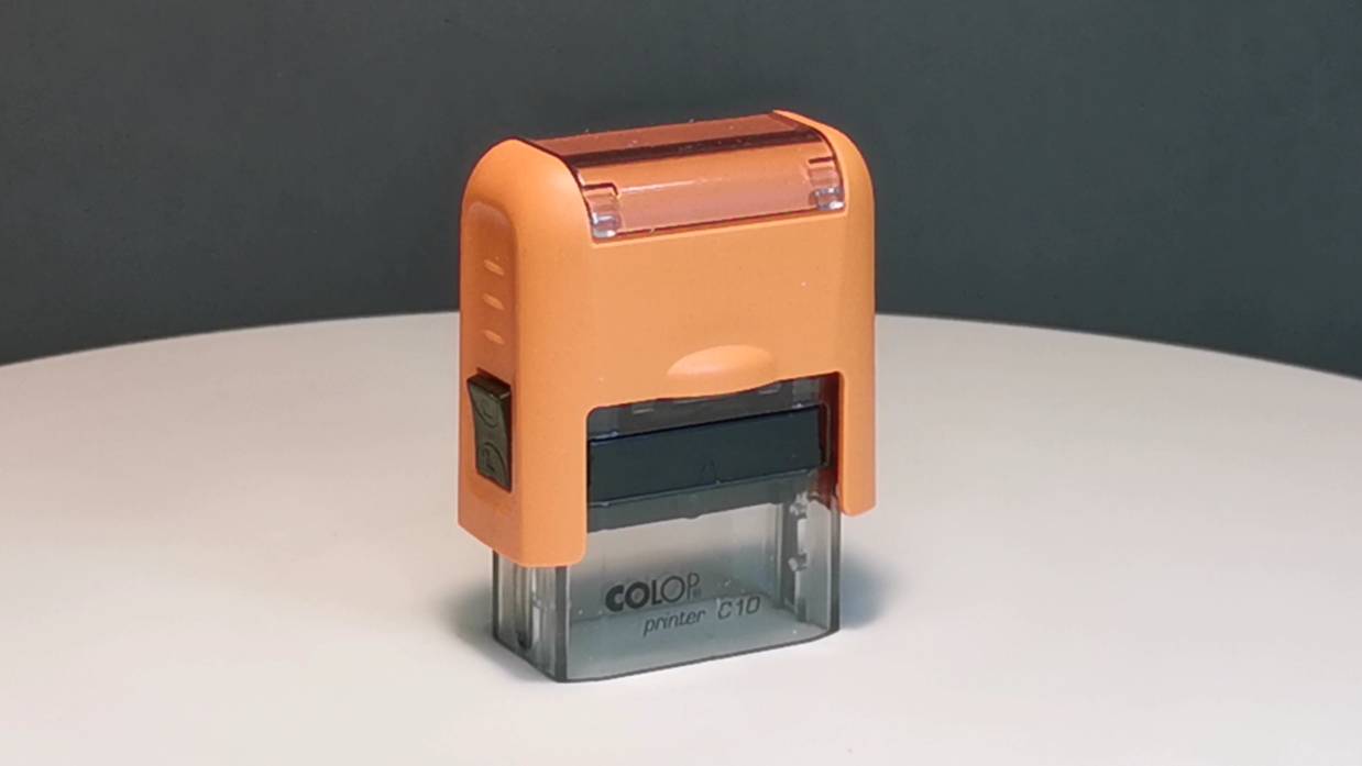 Colop Printer C10 Compact NEW ОРАНЖЕВЫЙ