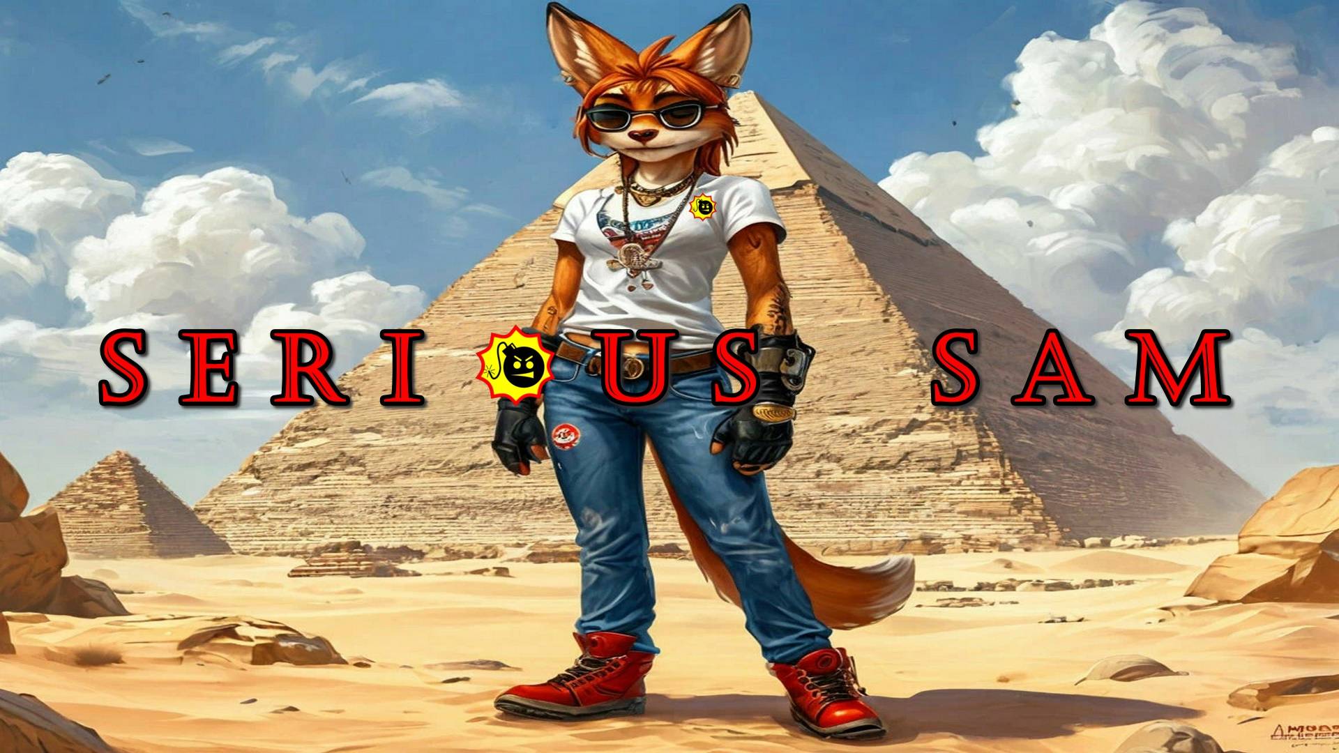 Serious Sam глава Egypt местность The Great Pyramid 2001 год Сложность игры Круто 18+