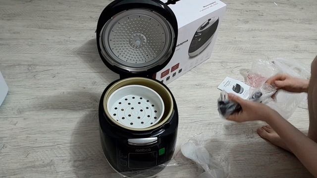 Распаковка мультиварка rombica mc-0002, с функцией скороварки