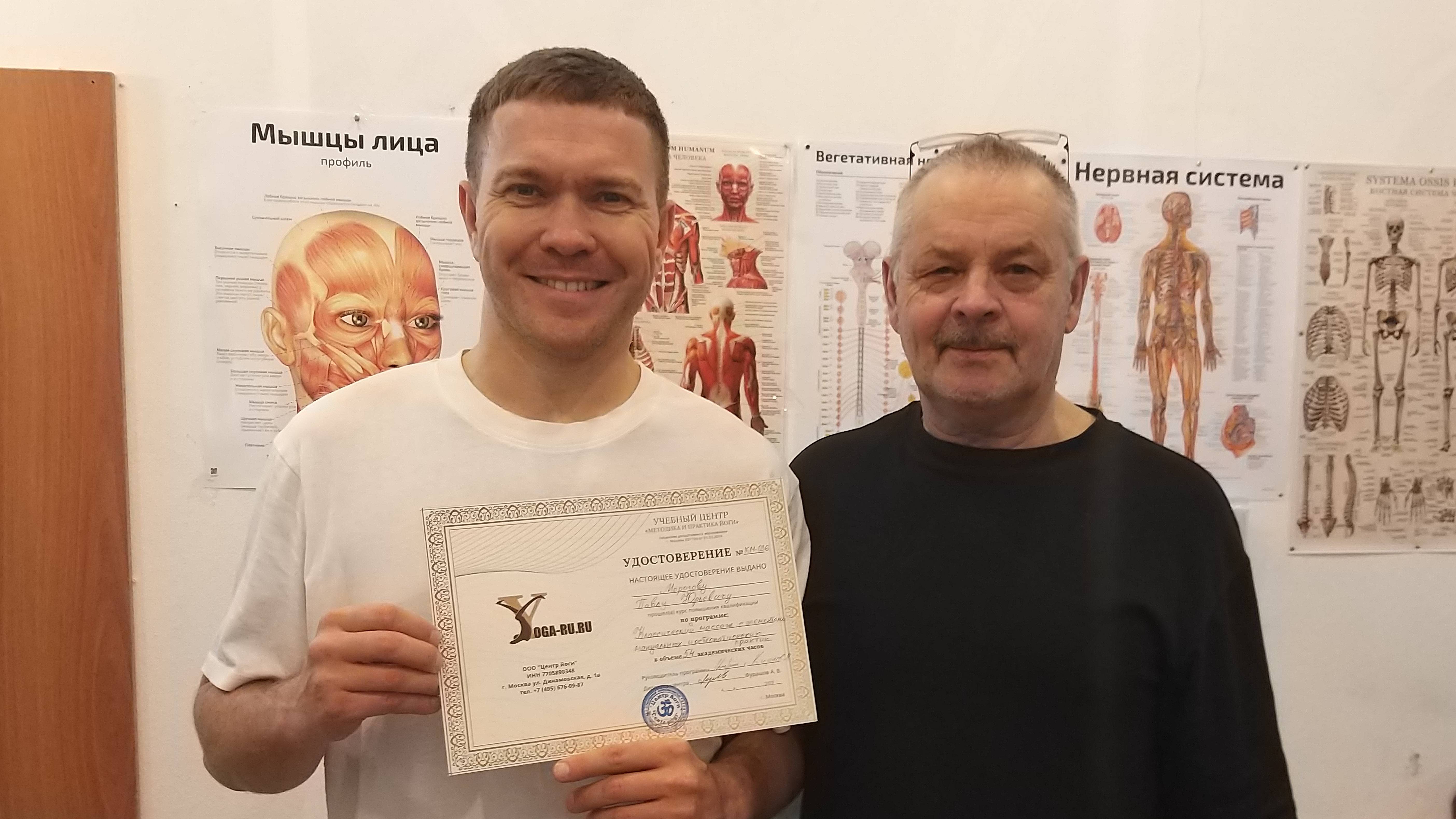 Январь 2025 -выпуск школы профессионального массажа "Грамотное тело"