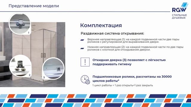 Душевой уголок RGW PA-040