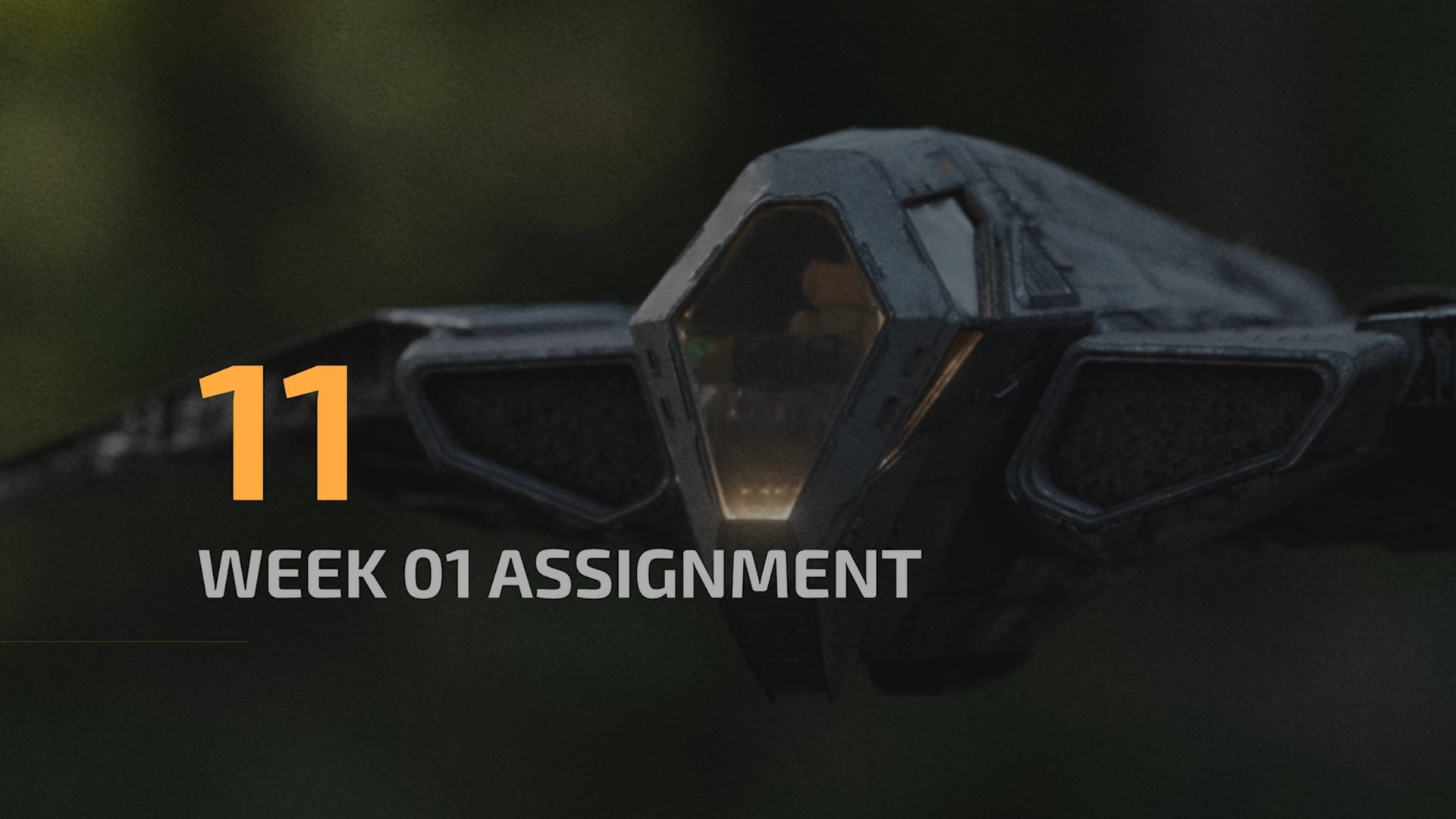 week 01 - 11 week 01 assignment - Cinematic Lighting in Houdini