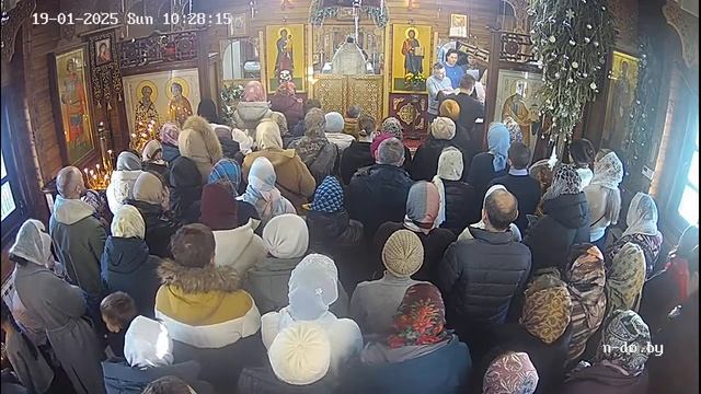 ☦ Прямой эфир в храме Николая Японского г. Минска