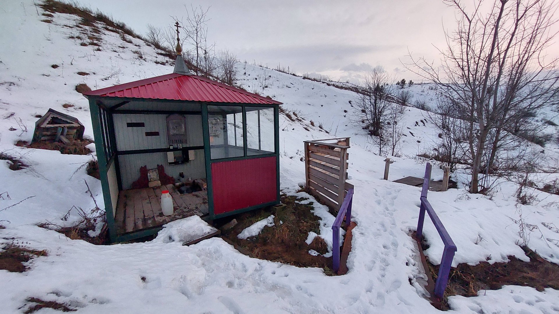 Крещение Господне! Умылся, набрал святой воды!