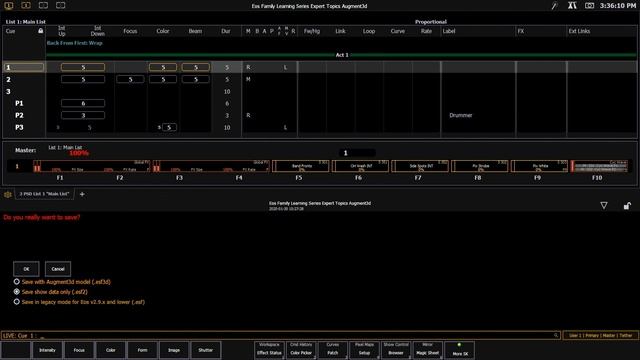 Учебный видеокурс Eos Augment3D. Сохранение и файл-менеджмент