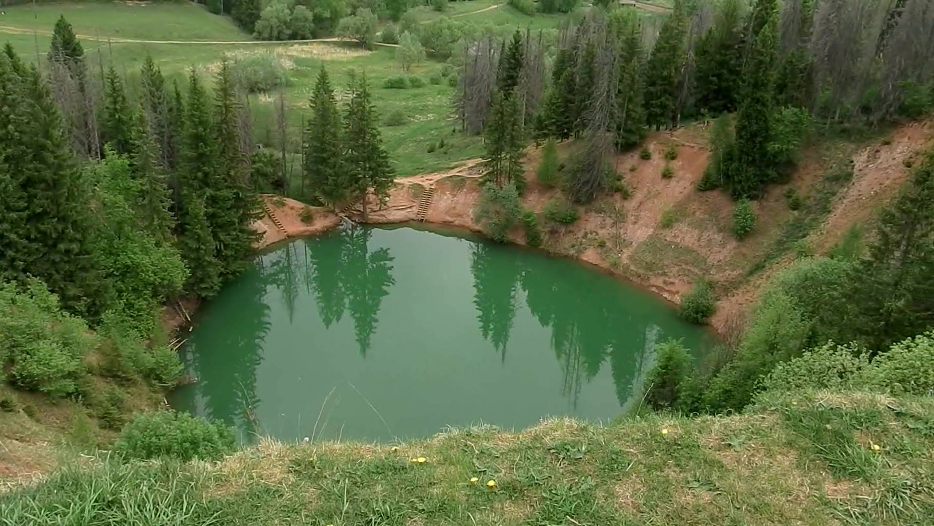 Марий Эл. Озеро Морской глаз.