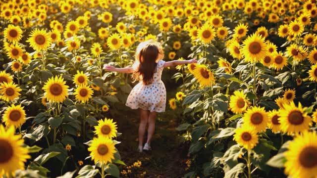 Фон подсолнухи