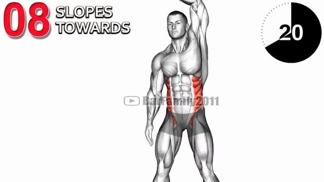 10 минут Растяжки тела стоя