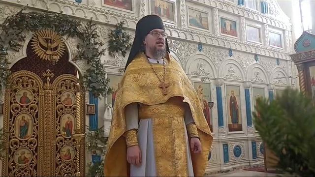 Проповедь иеромонаха Авенира (Осауленко) на Крещение Господне