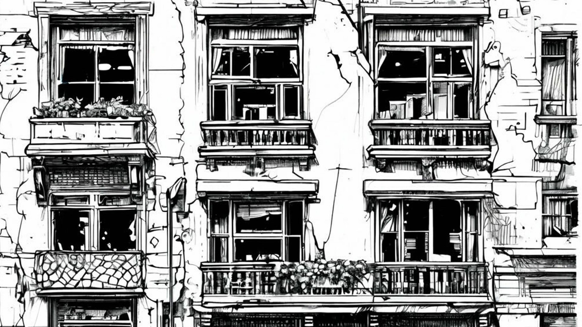 1. Ремонт 3х комнатной квартиры за 100т р. Начало. Гостиная. Потолок.