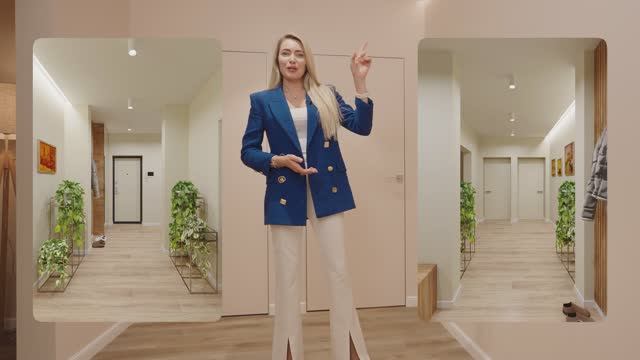 Видеосъемка для компании Domeo  с дизайнером Юлией Бортневской.