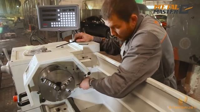 Станок токарно-винторезный MetalMaster X40100. Пусконаладка на территории покупателя
