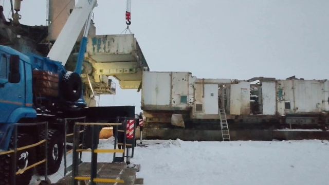 Демонтаж буровой 2900/200 2 часть.