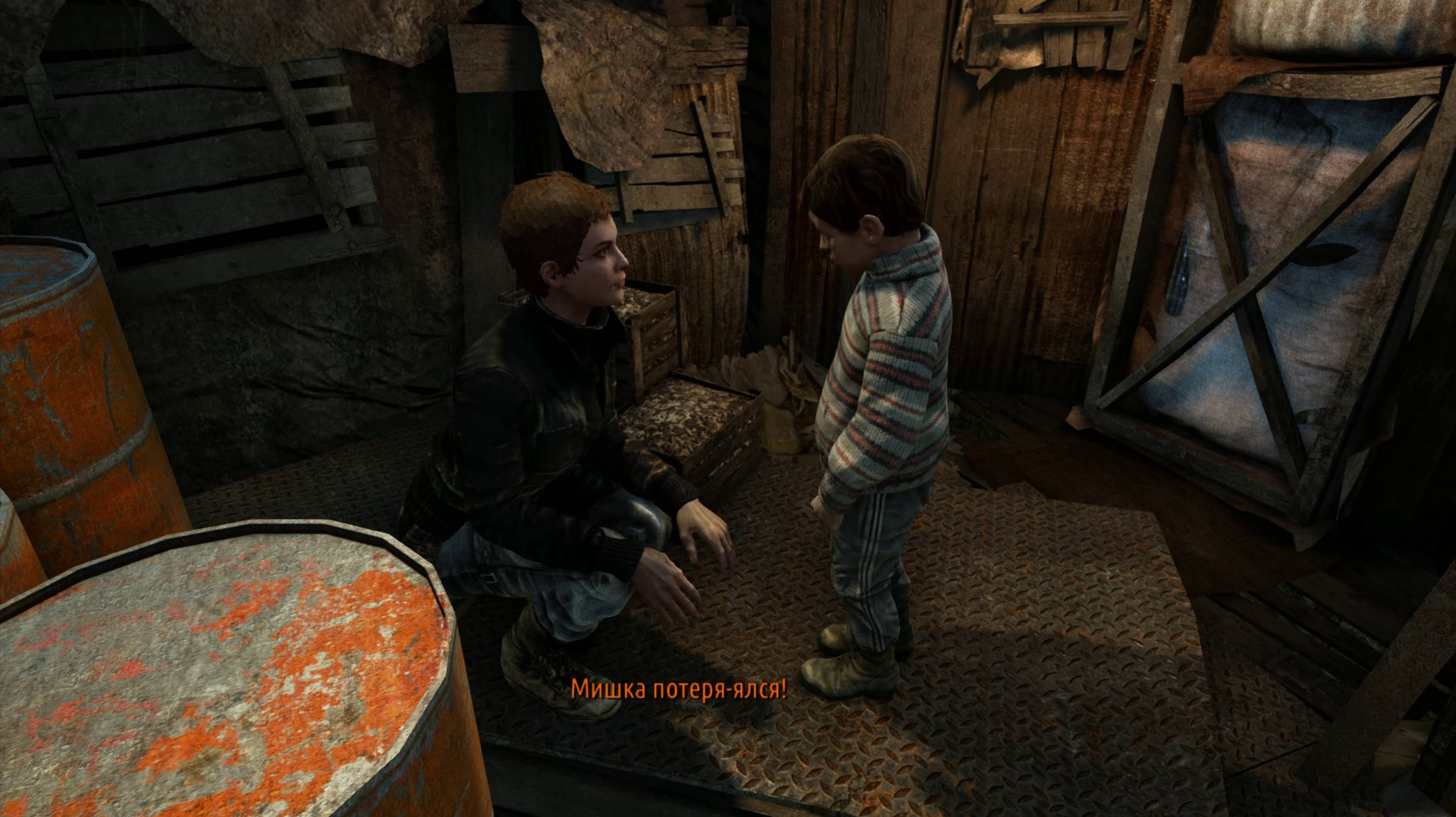 Мишка потеря-ялся!►Metro Last Light Redux