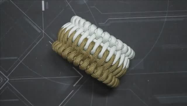 COMO HACER una Pulsera de Paracord - TUTORIAL - Nucleo 6 hilos -   Llaveros de Paracord y Macrame