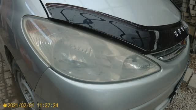 Тойота Эстима II Замена фары10.02.2021