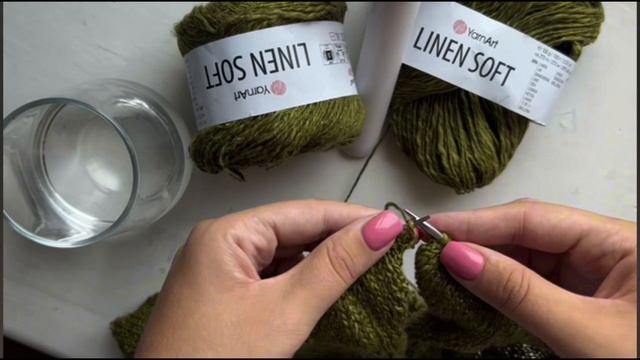 Футболка спицами