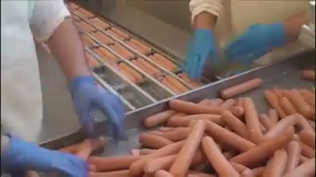 Термоформер COLIMATIC THERA 650 упаковка сосисок на термоформере