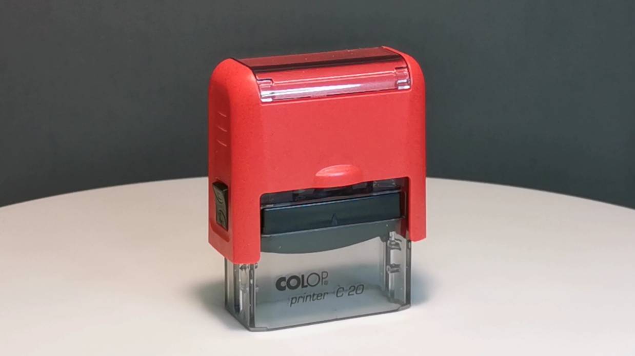 Colop Printer C20 Compact NEW КРАСНЫЙ