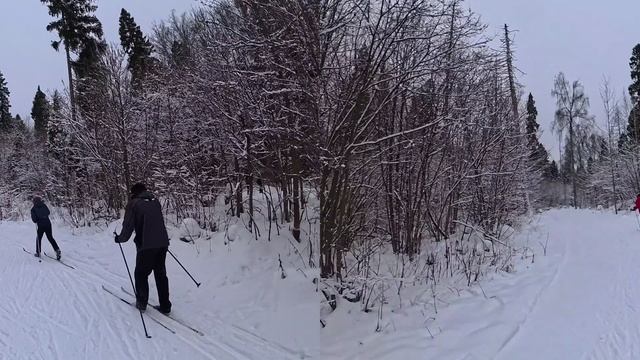 Insta360 Ace Pro - Лыжи конёк - Free Frame и с FlowState