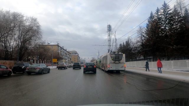 улица Ленина, Красноярск,январь 2025г.