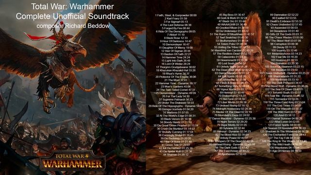 Total War Warhammer -  Complete Unofficial Soundtrack