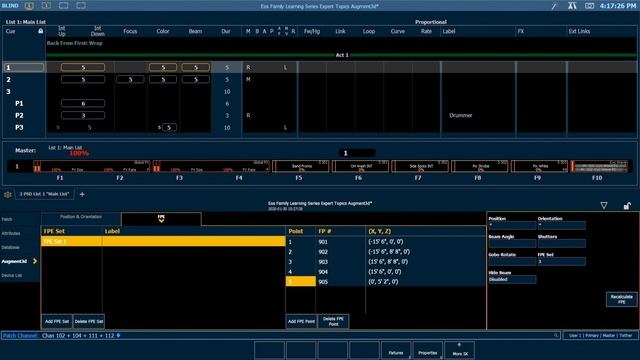 Учебный видеокурс Eos Augment3D. Функция Fixture Position Estimation