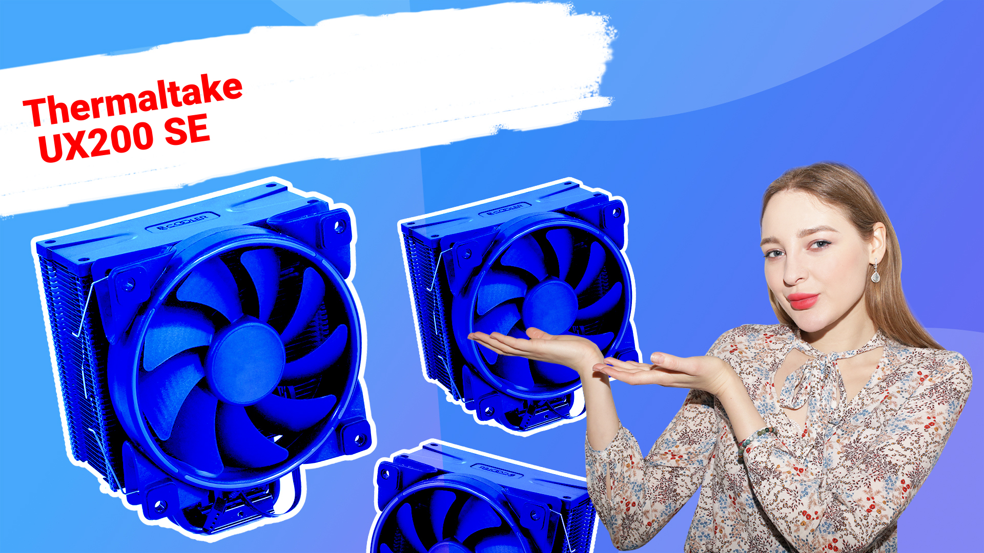 НИКС Компьютерный Супермаркет: видео про Кулер для процессора Thermaltake UX200 SE