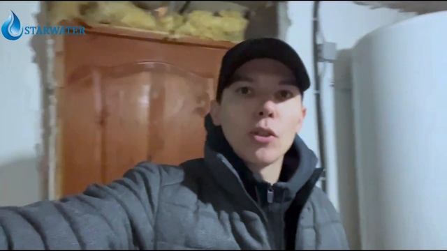 Монтаж системы умягчения/обезжелезивания воды в Гатчинском районе от STARWATER!