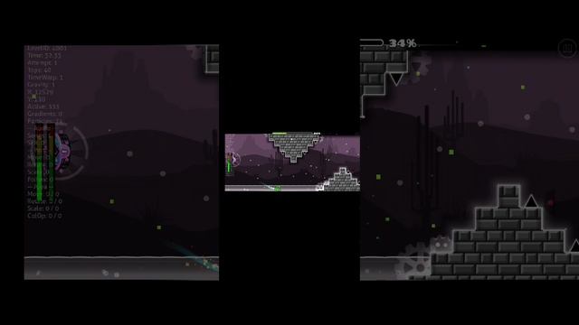 Играю в геометри Даш